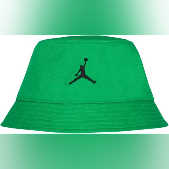 Jordan | Accessories | Jordan Nwt Bucket Hat Youth 82 Lucky Green ...